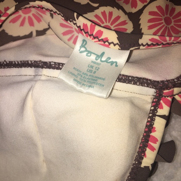 Boden | Swim | Boden Tankini Swimsuit Top Pink Daisy Floral Sz 8 | Poshmark